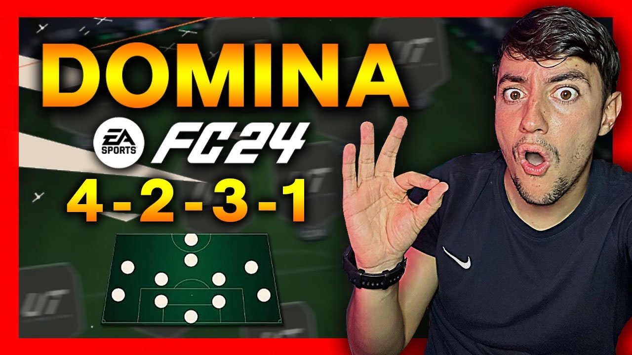 ¡Las Mejores Tacticas de FC 24! (4-2-3-1) - YouTube