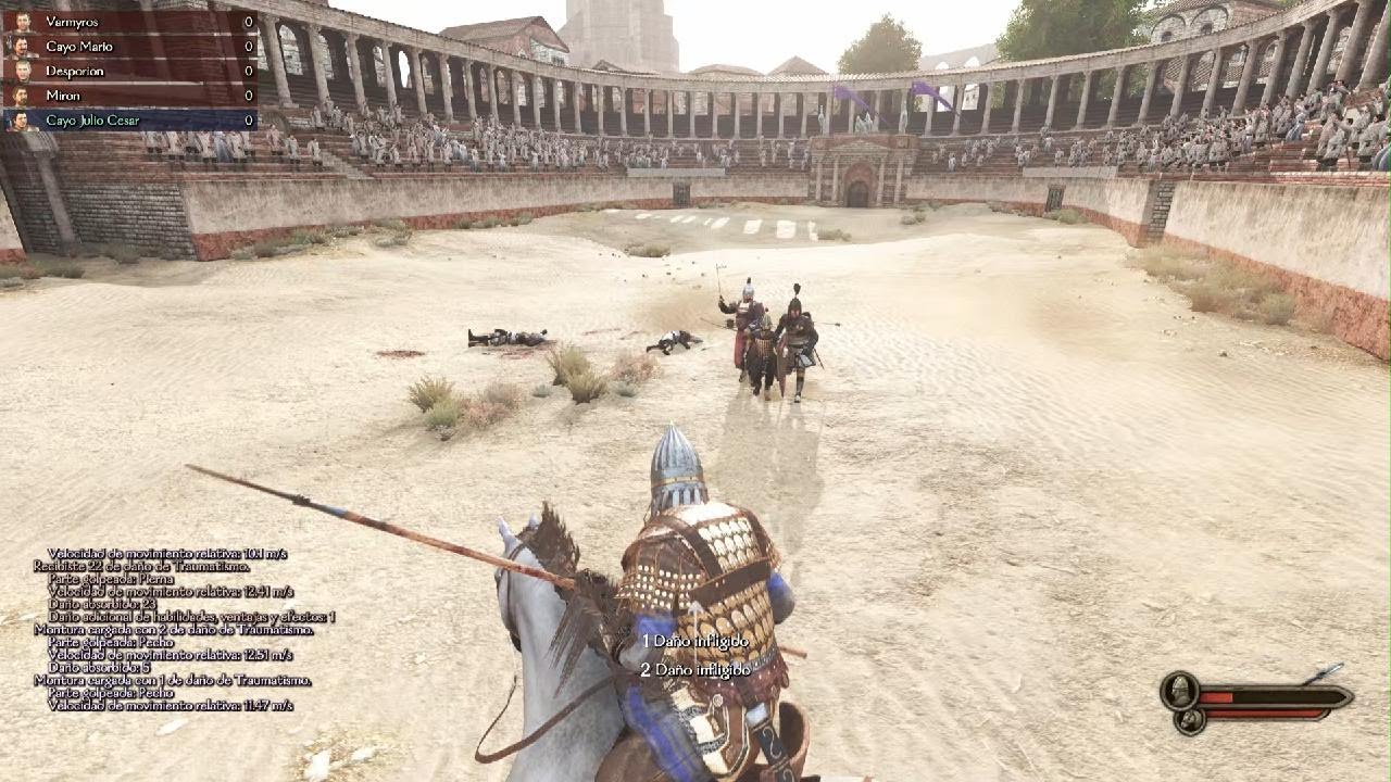 Mount & Blade II: Bannerlord Gameplay Julio césar Uno vs Tres - YouTube