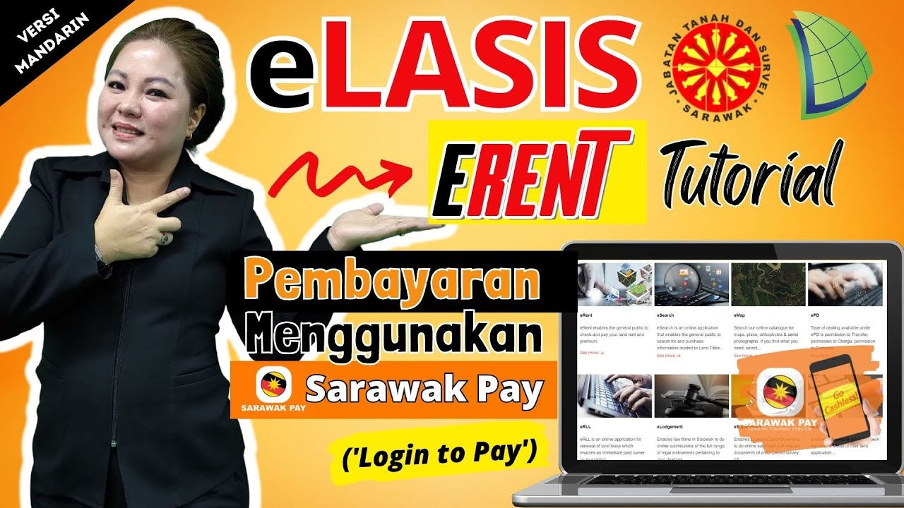 Tutorial: Pembayaran cukai Tanah melalui e-RENT - YouTube