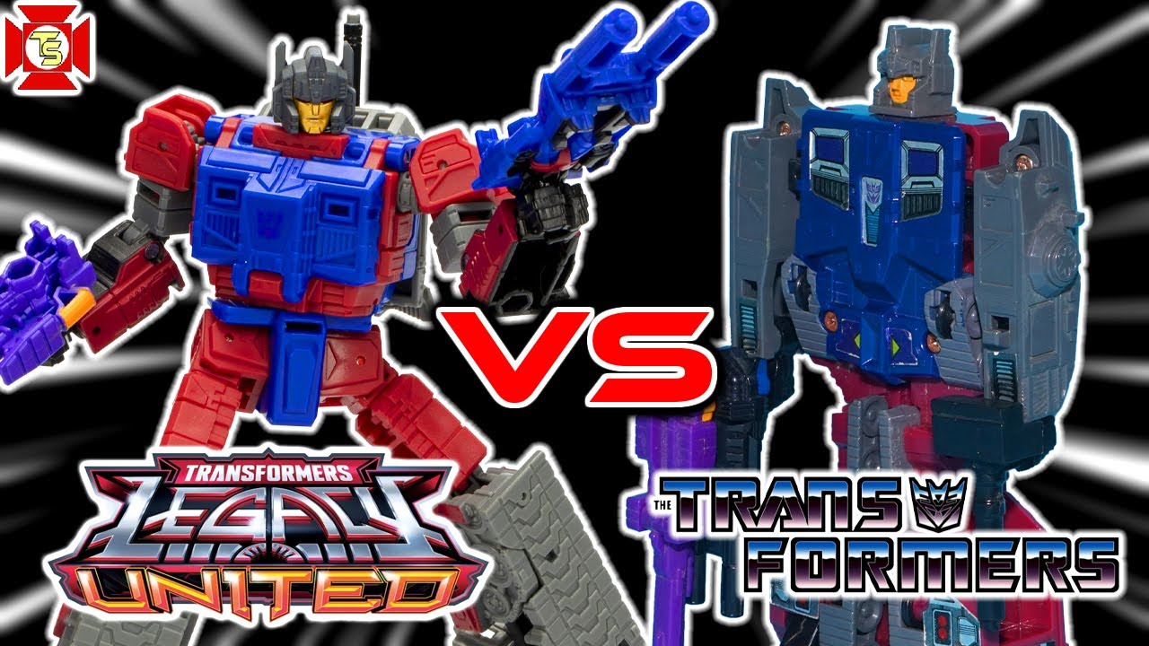 TRANSFORMERS G1 Quake Versus Legacy United Quake – Review - YouTube