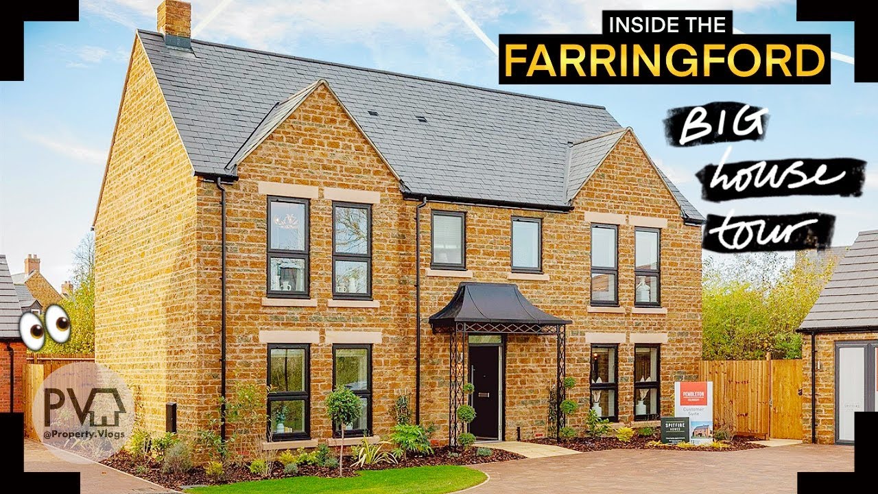 WOW! What a BIG😍SPACIOUS HOME Inside a 5Bed New Build House Tour ...