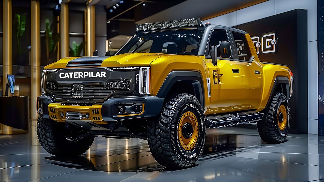 Exclusive: 2025 Caterpillar Pickup Truck – A Game Changer? - YouTube