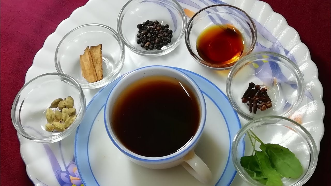 Ayurvedic Immune Boosting Tea//Ayurvedic Kadha Recipe - YouTube
