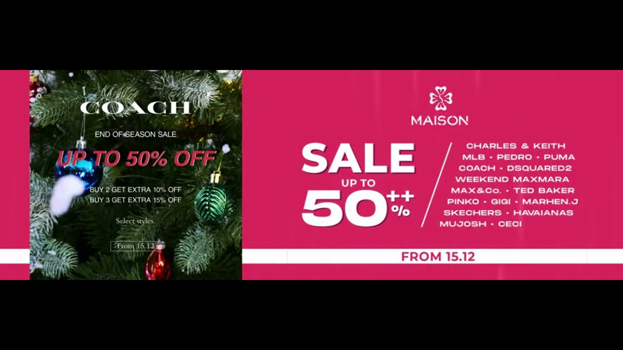 MAISON ONLINE - SALE UP TO 70% - YouTube