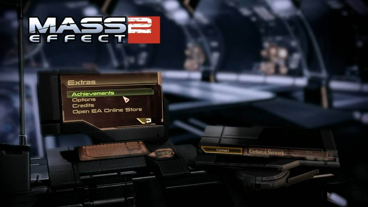 Mass Effect 2 Start UP/MENU HD - YouTube