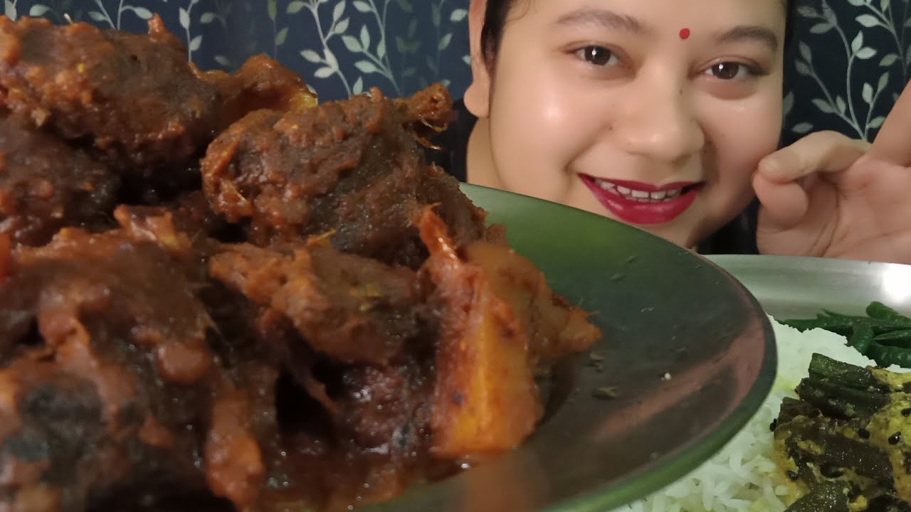 Eating 😋 Show। ASMR Eating। Amazing Big Shankar Mach er Curry With ...