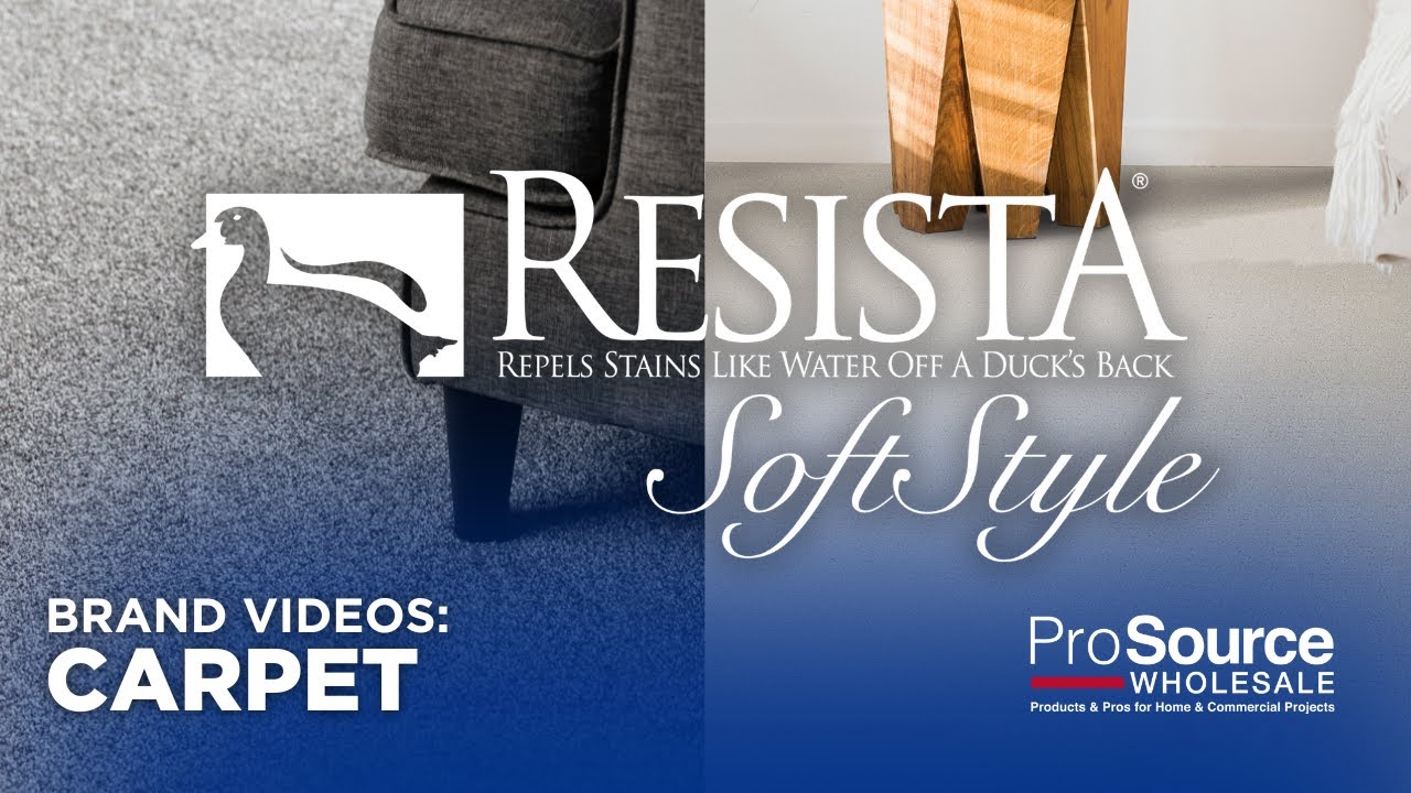 Durable Carpet by Resista Soft Style - ProSource Wholesale® - YouTube
