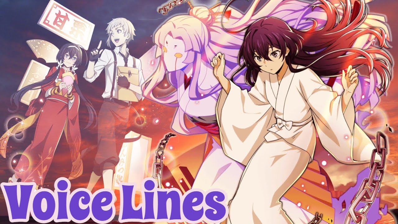 All Voice Lines for [ Twilight Return ] Izumi Kyoka : Bungou Stray Dogs ...