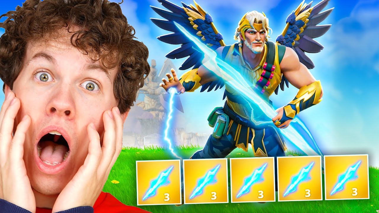 Fortnite "ONLY MYTHIC POWER" Challenge! - YouTube