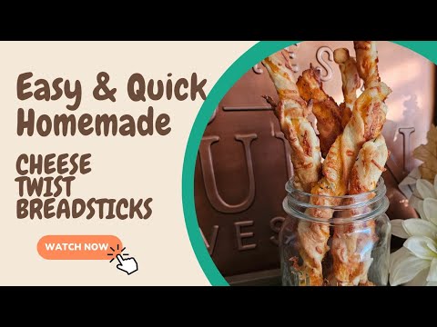 Homemade Cheese Twists 🤩 - YouTube