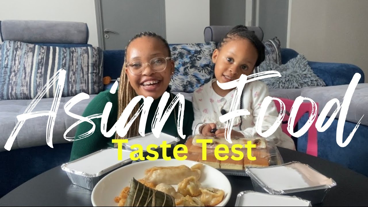 1st Asian Food taste test #asian #mukbang #tasty - YouTube