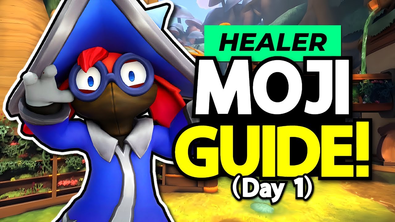 NEW Healer Moji Rework! - Ability Showcase & Tips (Paladins) - YouTube