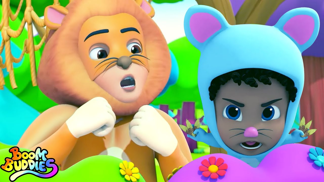 The Lion and The Mouse | Fairy Tales for Kids | kids Songs and Story ...