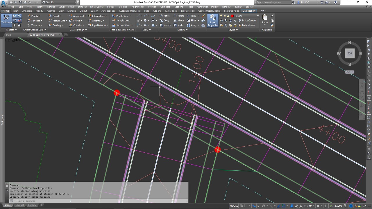 Subdivision Design (7) - Splitting Corridor Regions - YouTube