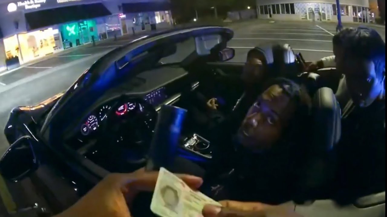 Playboi Carti & Ken Carson pulled over for SPEEDING (Body Cam) - YouTube
