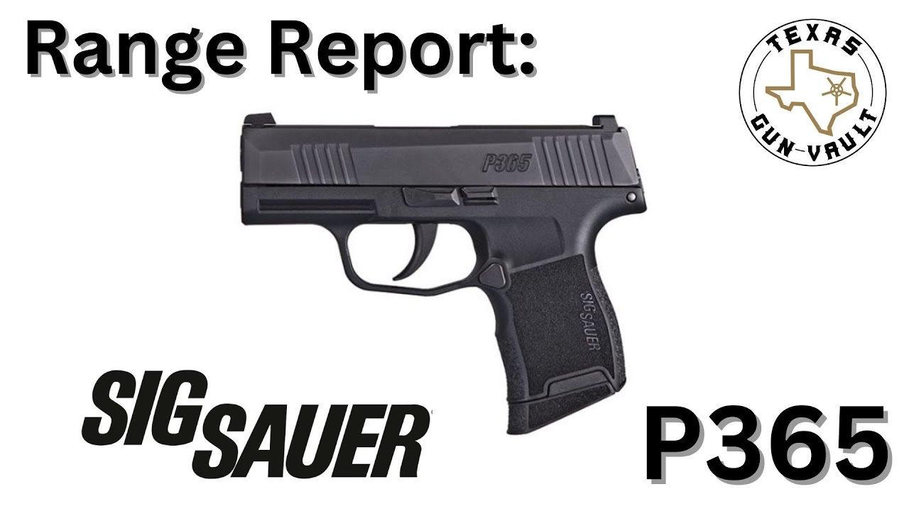 Range Report: Sig Sauer P365 (Micro Subcompact 9mm) - YouTube