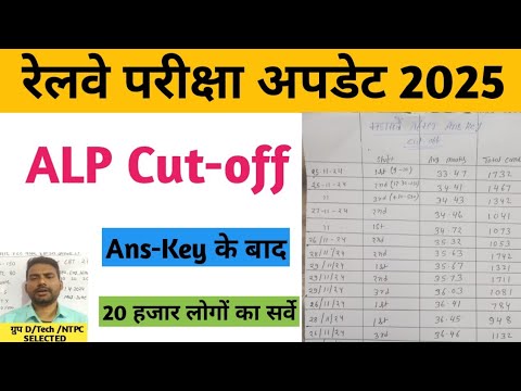 ALP Cut-off ans key आने के बाद / alp answer key out / alp latest update ...