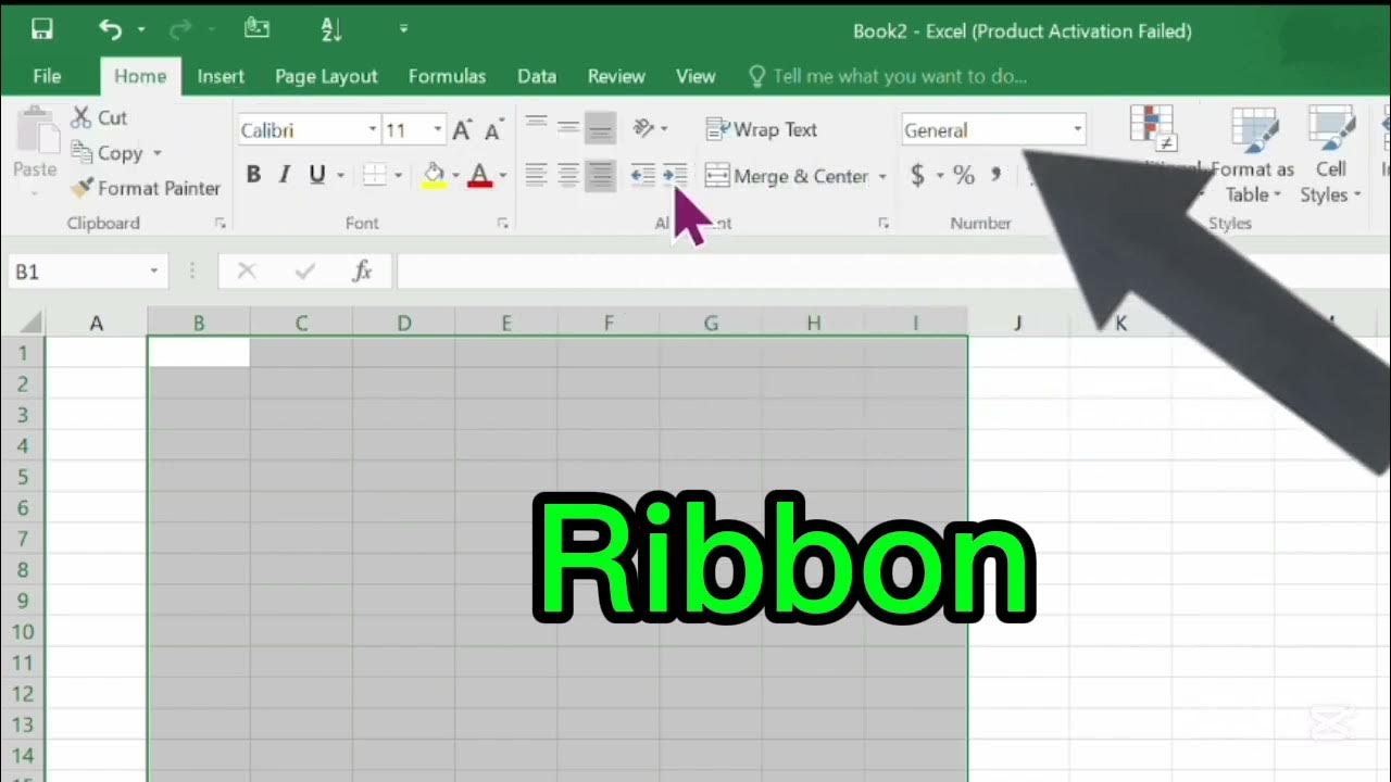 EXCEL 001 Excel basics Anatomy of a spreadsheet and Layout explained in ...