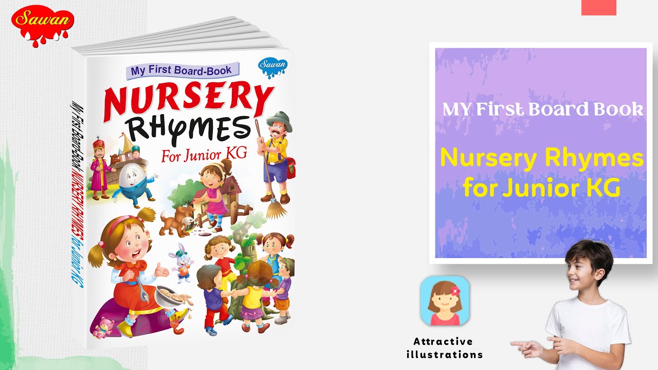 Nursery Rhymes for Junior KG-My First Board-book - YouTube