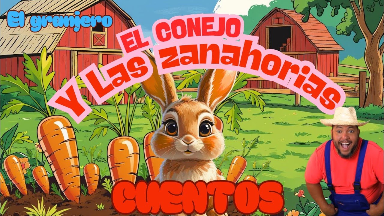 El granjero, El Conejo y Las Zanahorias / Cuentos infantiles/ Cuentos ...