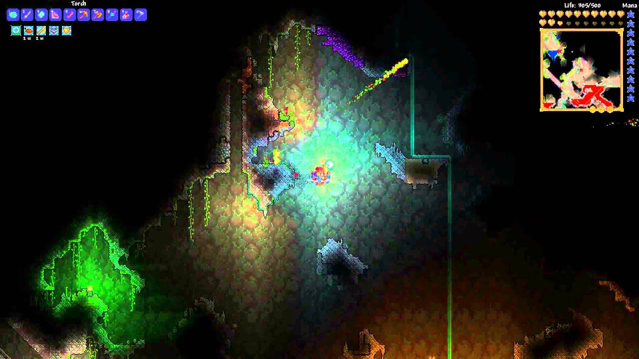 Where to find Rune Wizard - Terraria - YouTube