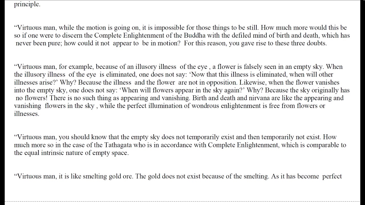 04 The Sutra of Complete Enlightenment Bodhisattva Vajragarbha - YouTube