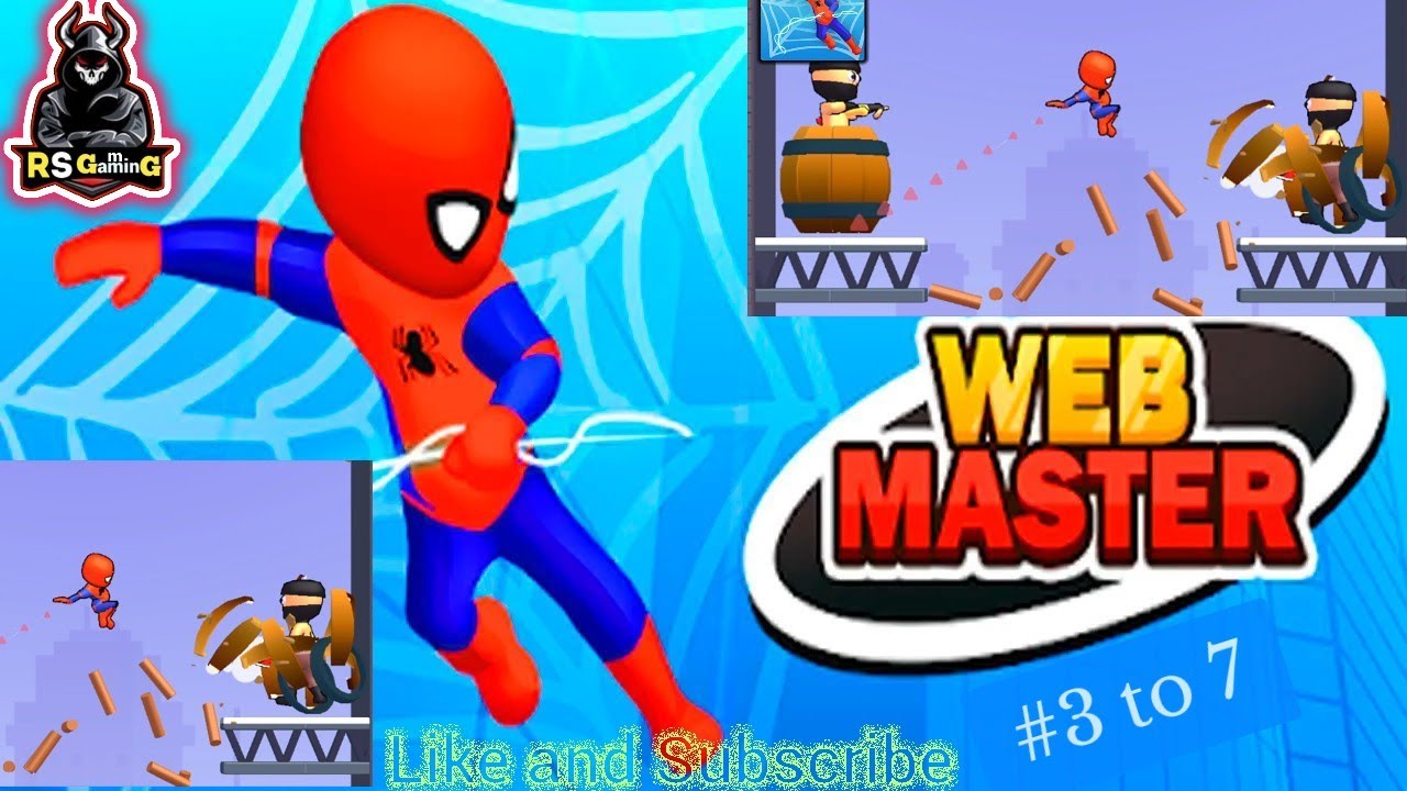 web master video game! web master gameplay!web master game level 3 to 7 ...