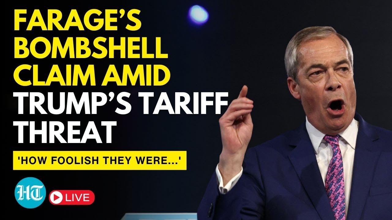 LIVE | Nigel Farage Shocks Trump, Vance And Starmer With Bombshell ...