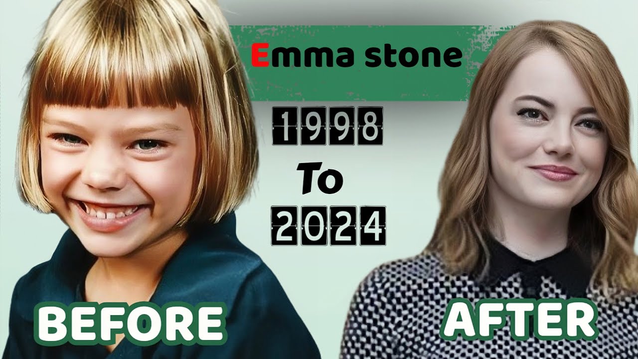 Emma stone 1998 to 2024#biography - YouTube