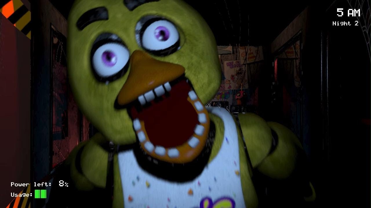 Fnaf 1 scared me so much - YouTube