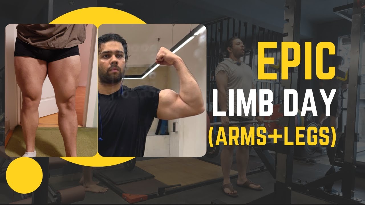 Limb Day you need to try now!! Huge arms+ Legs muscles - YouTube