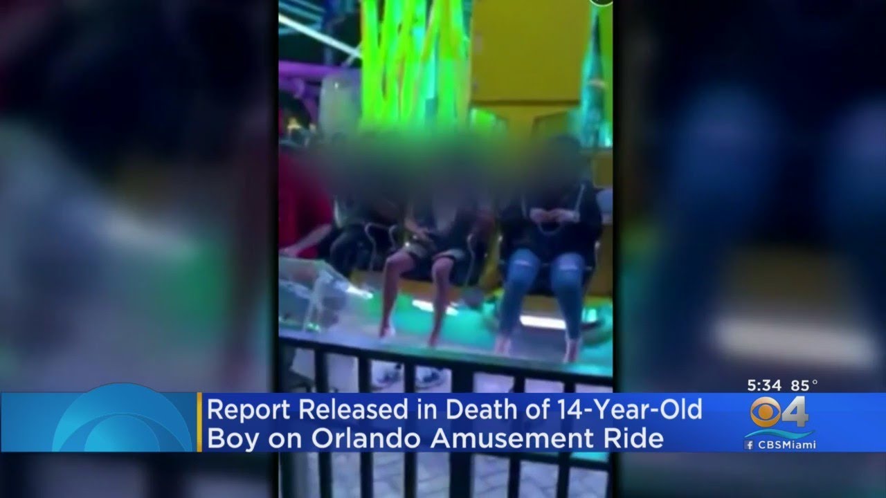 Report: Tyre Sampson's Fatal Fall From Orlando Thrill Ride Blamed On ...