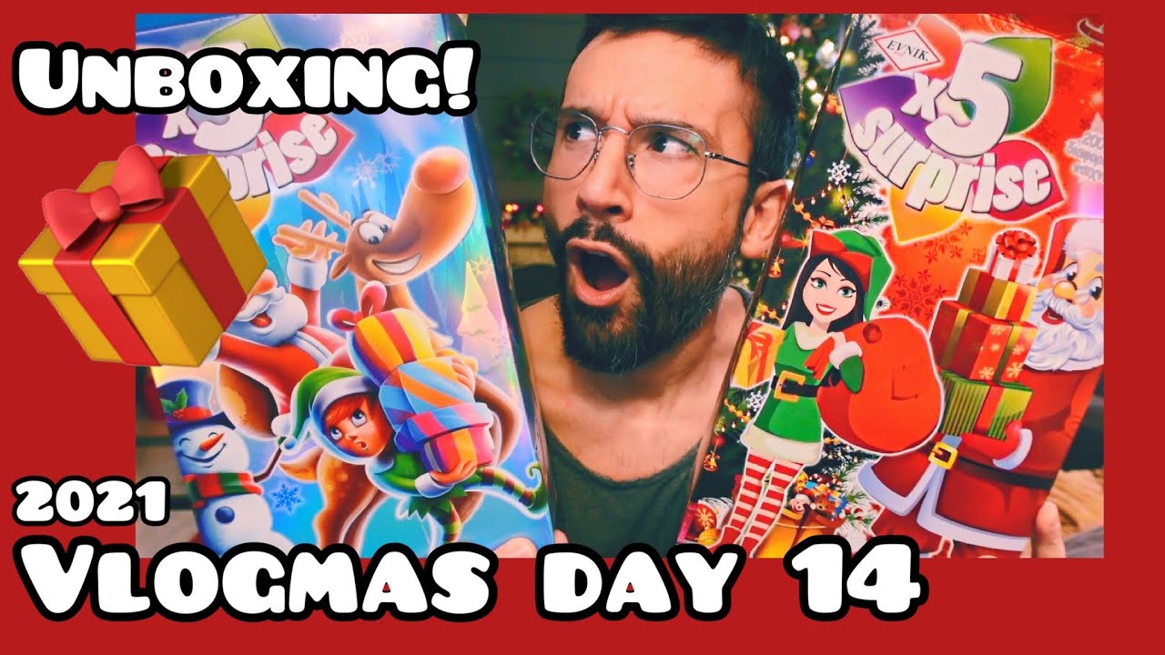 #VLOGMAS2021 #DAY14 UnBoxing απο το Περίπτερο 2021 Version ! 🎁🎁🎁 ανοίγω ...