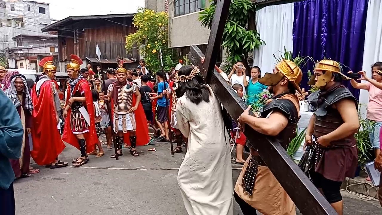 Senakulo sa lansangan 2k18 - YouTube