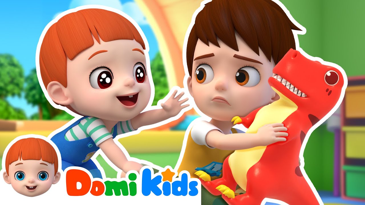 Sharing Song | Educational Song | Sing Along Domikids | Best Kids Songs ...