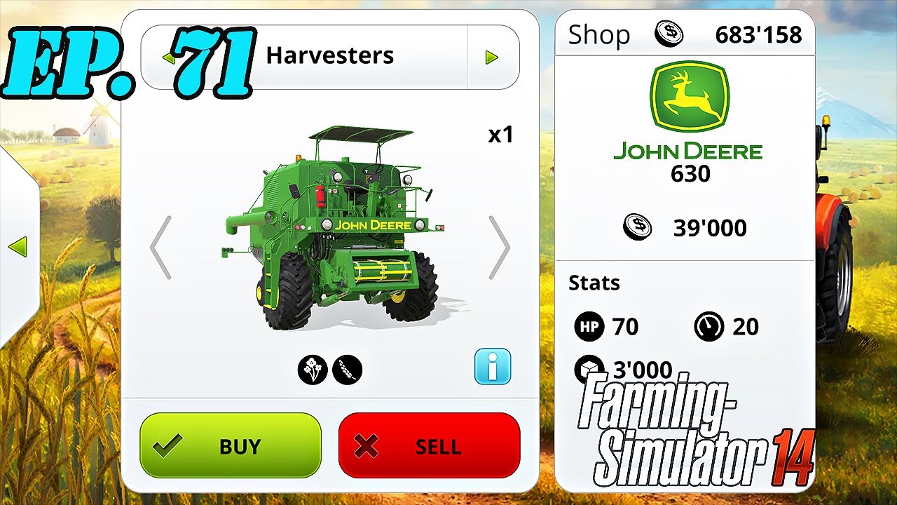FS 14. Timelapse # 71. Buying a small combine harvester. - YouTube