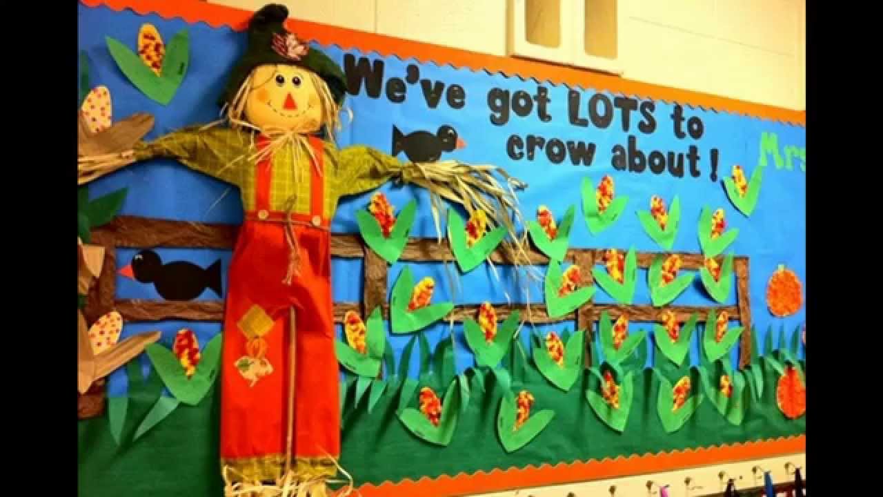Fascinating Fall classroom ideas - YouTube