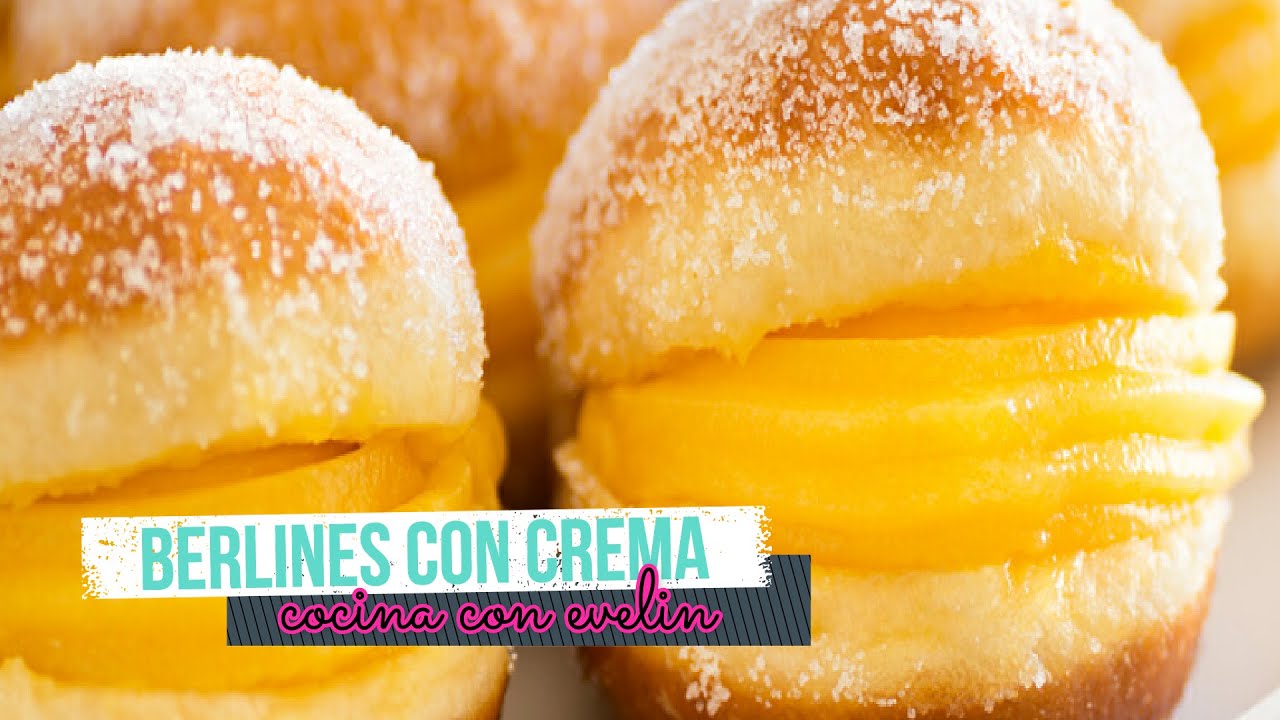 BOMBAS RELLENAS CON CREMA...!!! (BERLINES) - YouTube