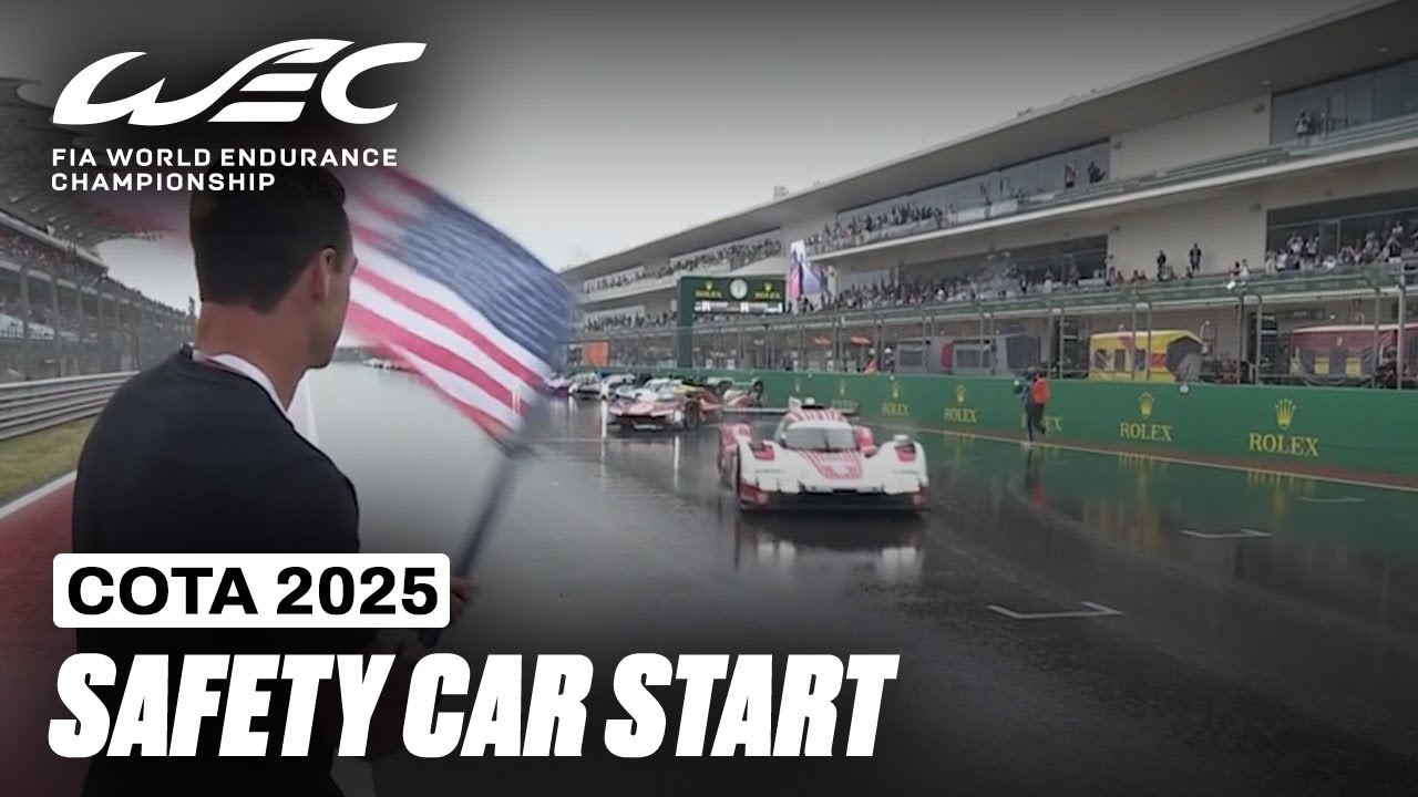 A Safety Car Start Under Heavy Rain! | 6 Hours of COTA 2025 | FIA WEC ...