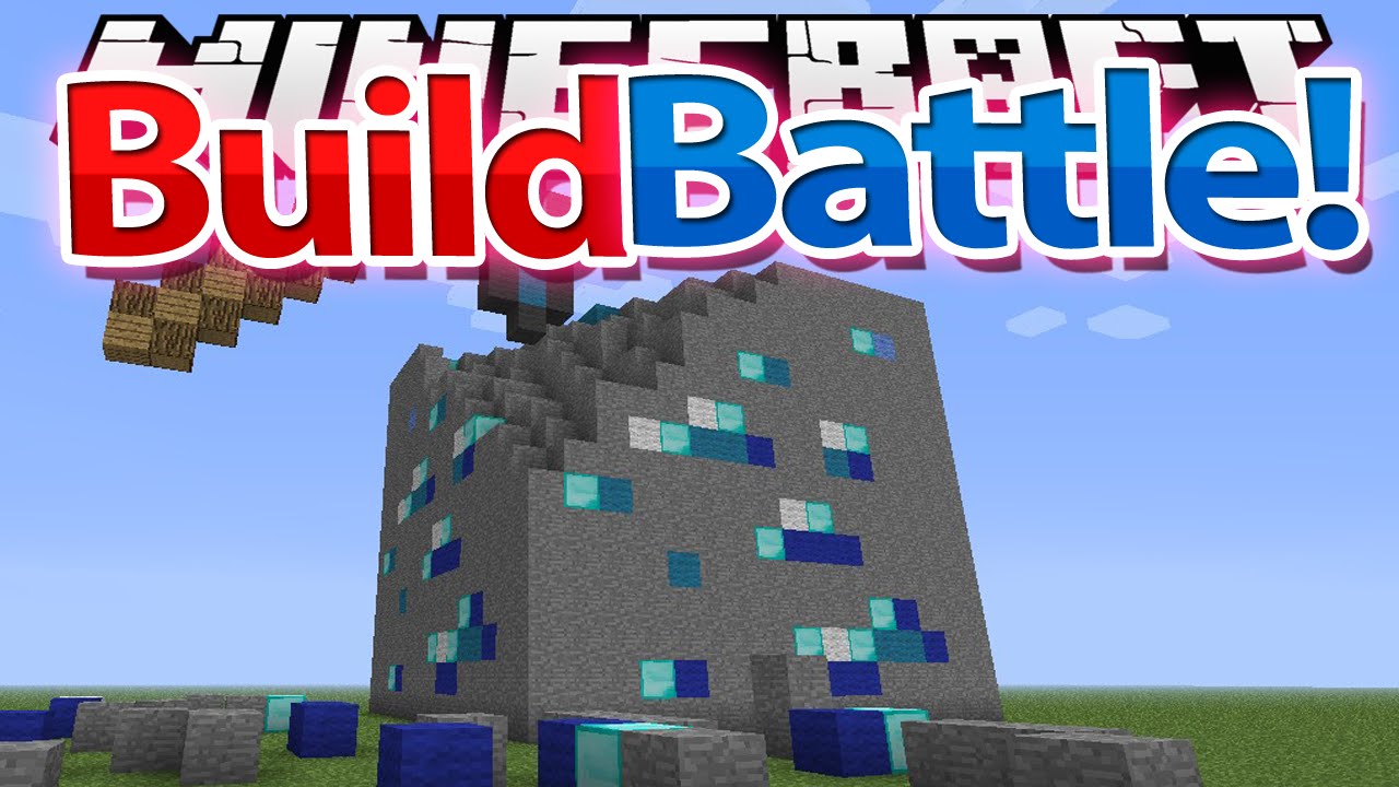 Minecraft: BUILD BATTLE - PICKAXE w/ xSlayder + iRaphahell ! - YouTube