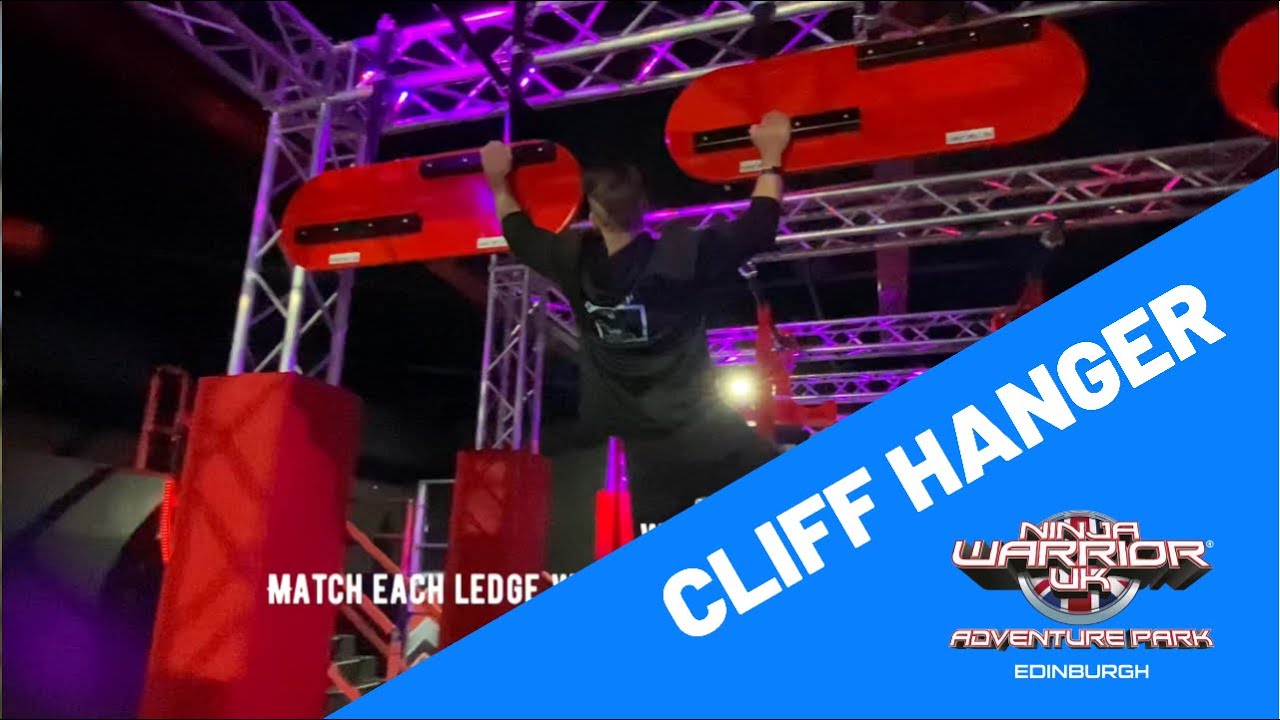 How To Cliff Hanger at Ninja Warrior UK Edinburgh - YouTube