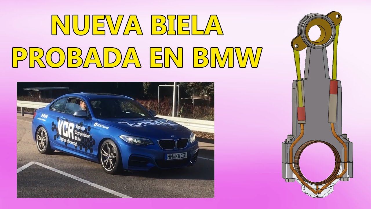 Asi funciona la Biela VCR 🤯 Probada en BMW. - YouTube