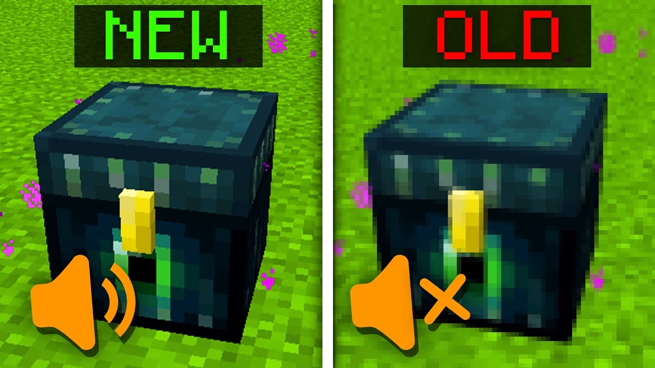 minecraft sounds old vs new - YouTube