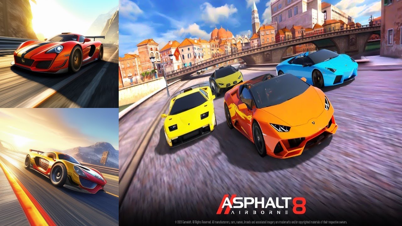 Asphalt 8 Airborne Game Play(PC) - YouTube