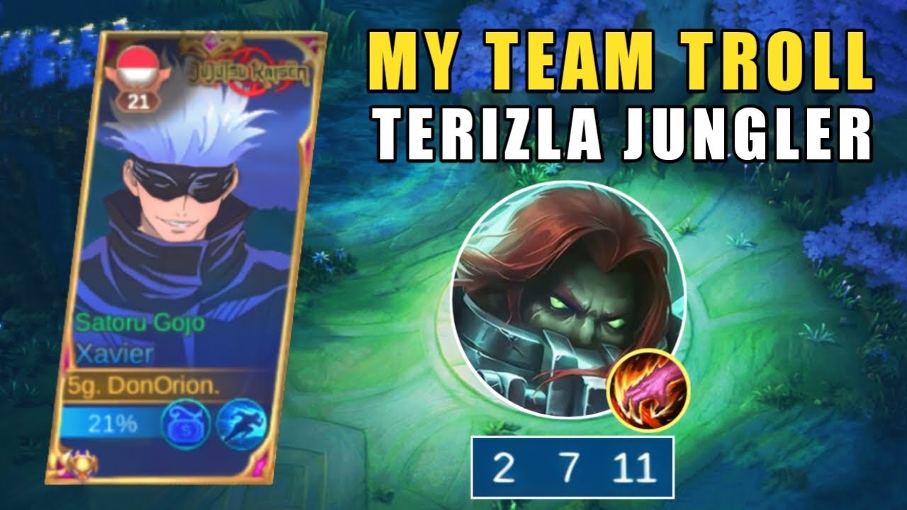 XAVIER HARD CARRY TROLL TERIZLA JUNGLER IN SOLO RANKED! | POSITIONING ...