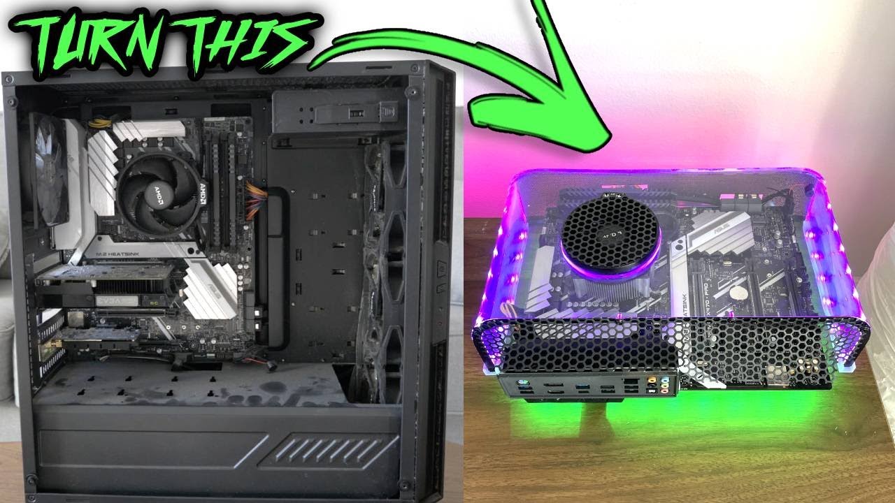 CUSTOM DIY PC Case for Under $30 - YouTube