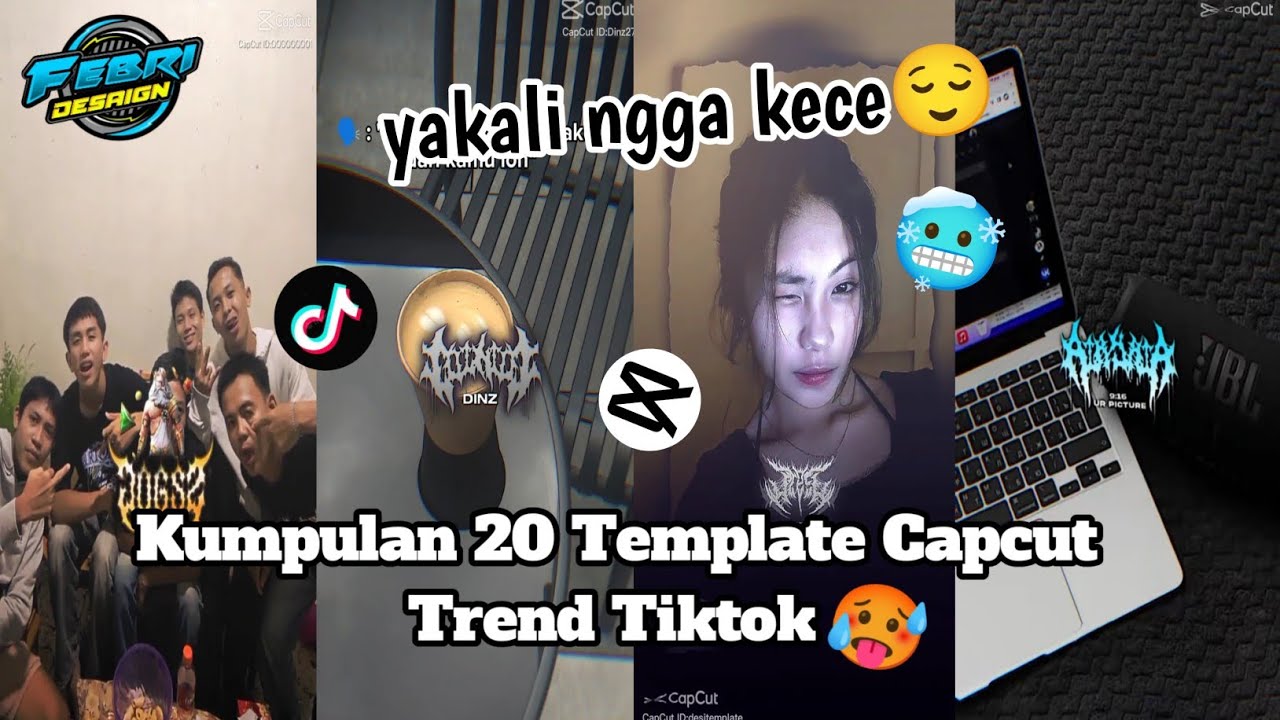 Kumpulan 20 Template JJ Viral Terbaru🎟 || yakali ngga kece😌 || Trend ...