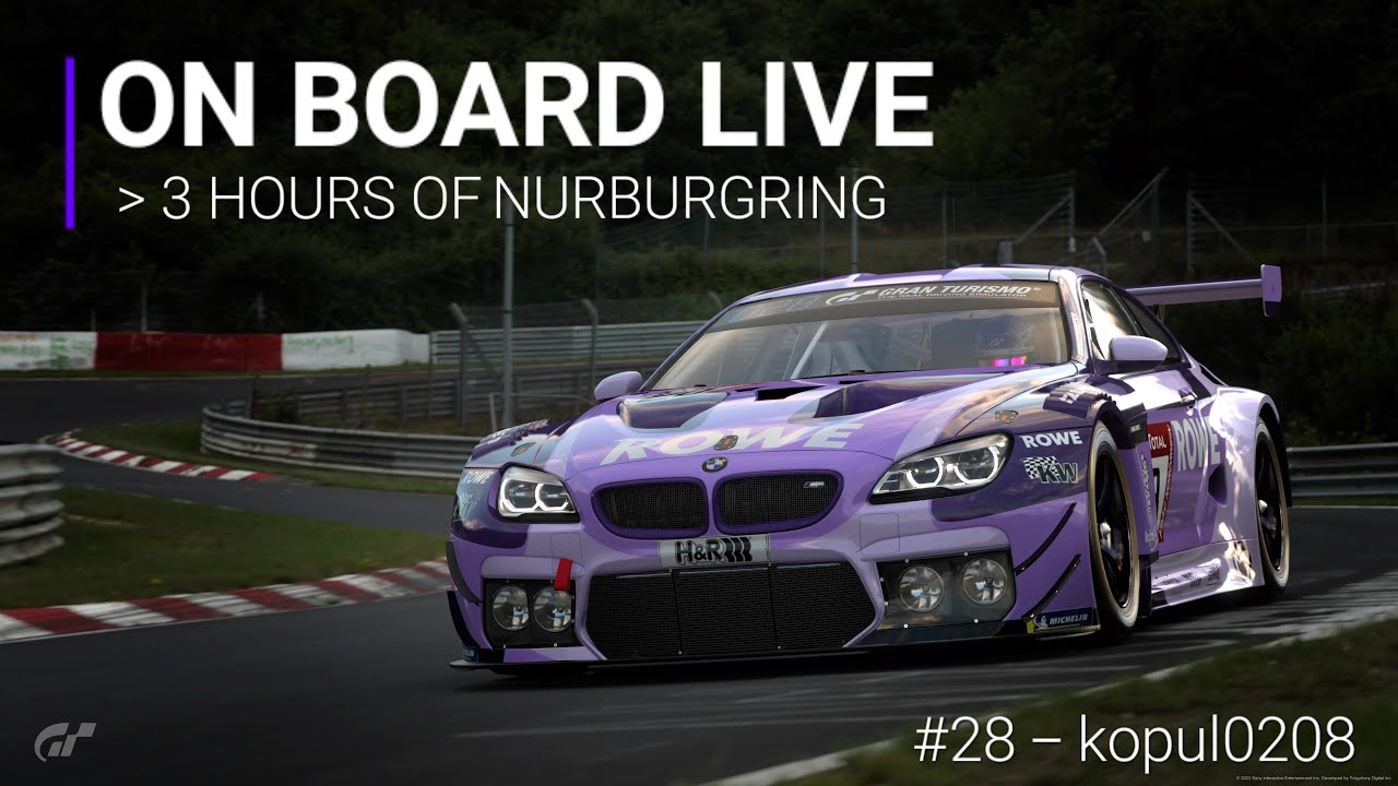 [GT7] Onboard car #28 - Nurburgring 3H - YouTube