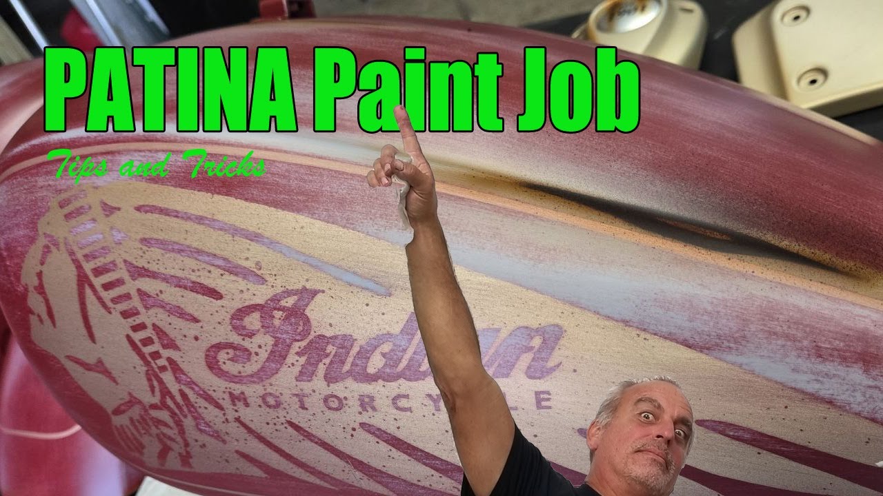 How-To tips and tricks spraying a custom paint job patina distressed ...