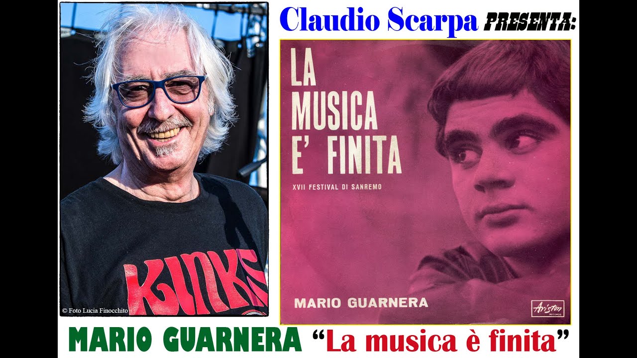 MARIO GUARNERA : "La musica è finita" - YouTube